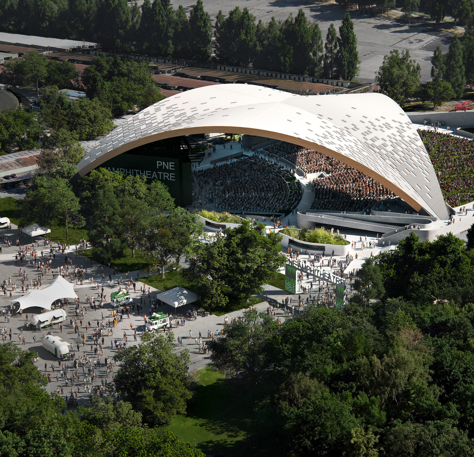 PNE Amphitheatre (Freedom Mobile Arch) - Fast + Epp