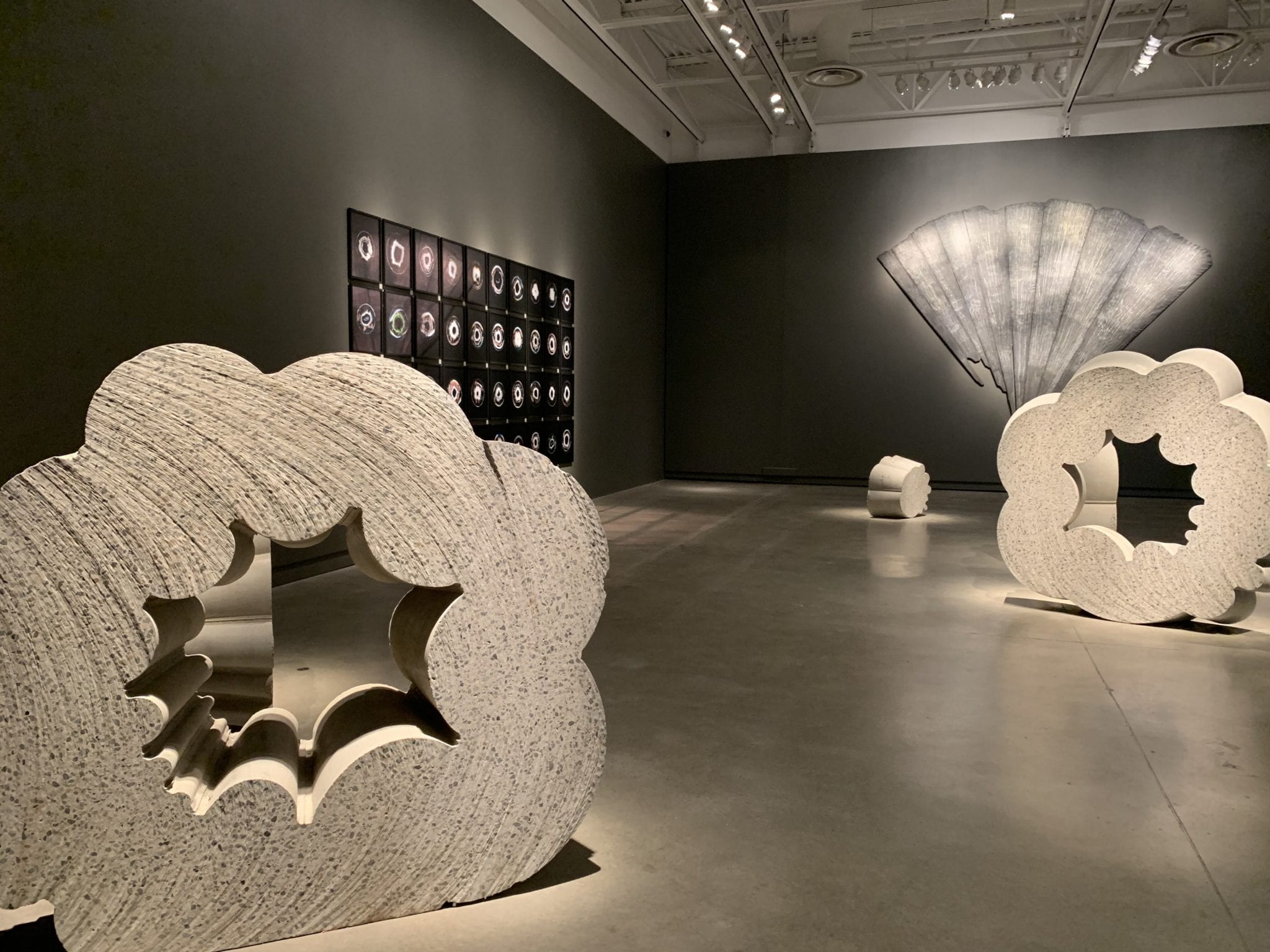 Fabric-formed concrete informs Arbel art - Fast + Epp