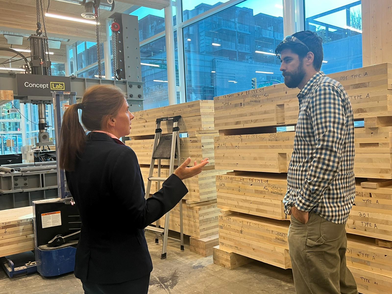 UK’s Environment Minister Trudy Harrison visits Concept Lab - Fast + Epp