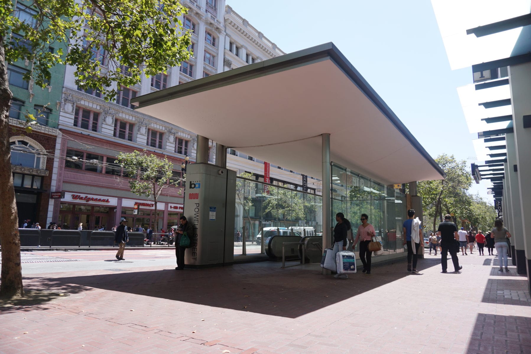 BART Market Street Canopies - Fast + Epp