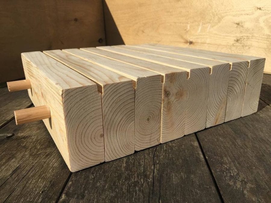 Dowel Laminated Timber (DLT) - Fast + Epp