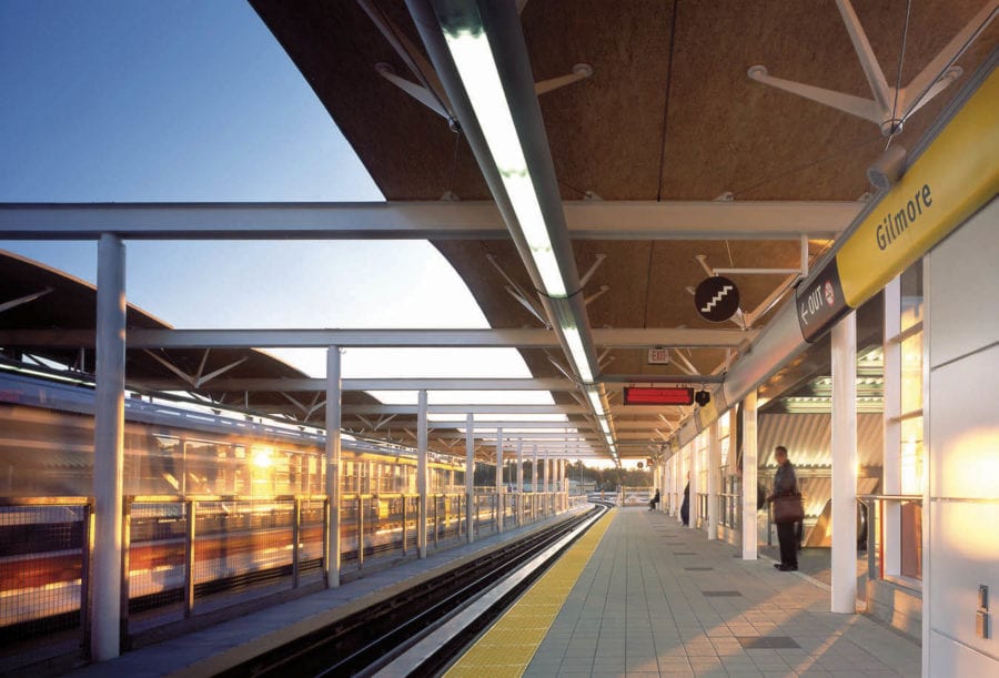 Gilmore Transit Station - Fast + Epp