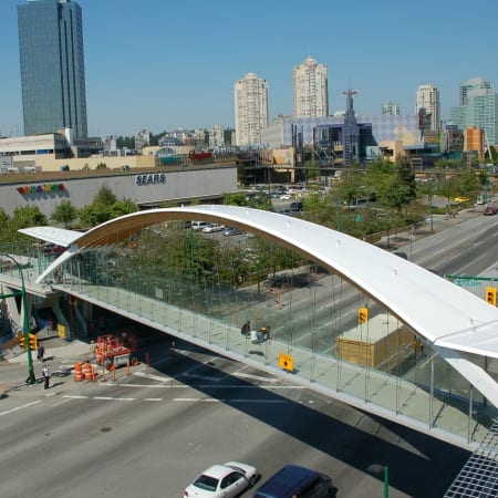 Kingsway Pedestrian Bridge - Fast + Epp