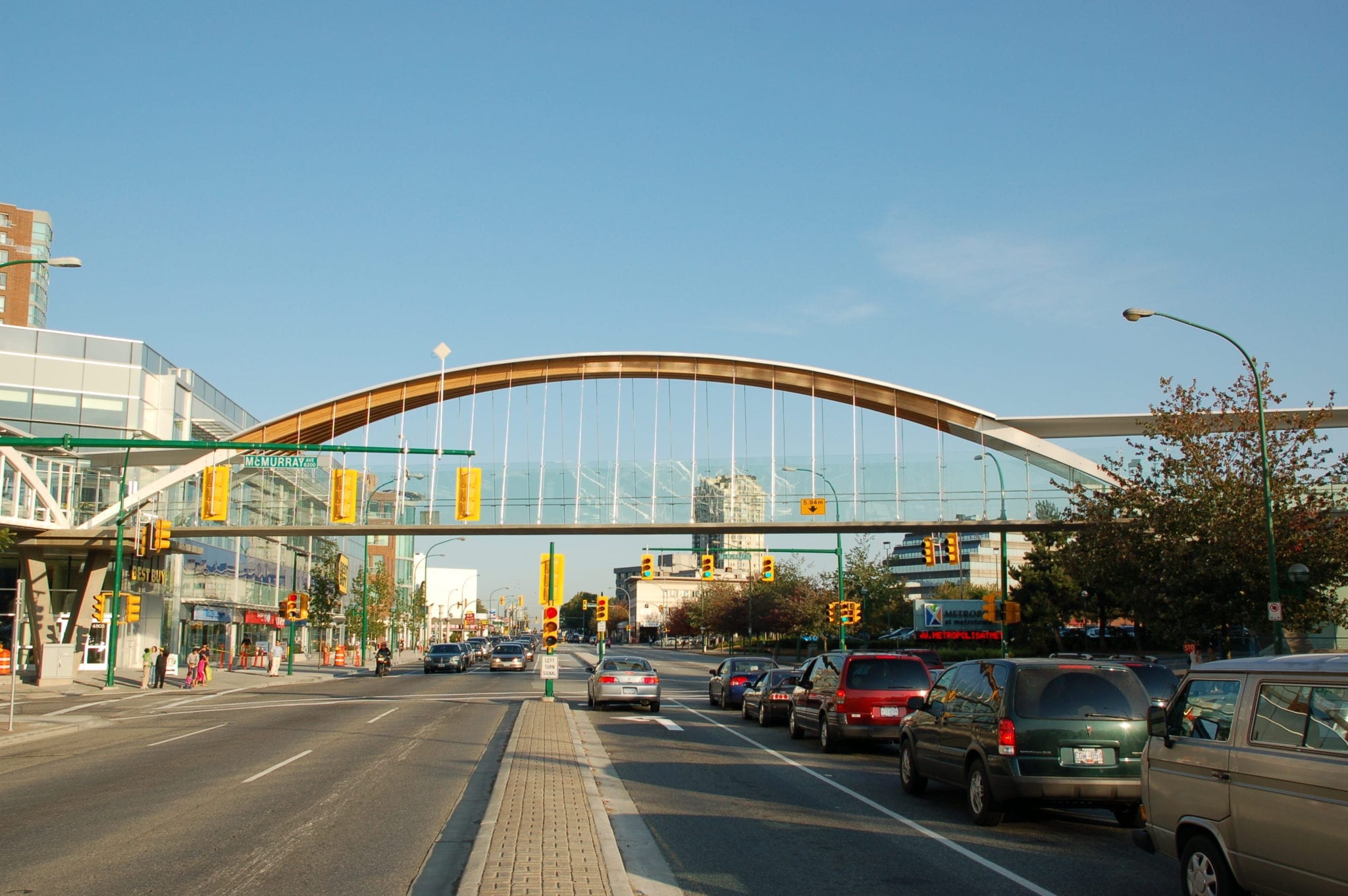 Kingsway Pedestrian Bridge - Fast + Epp