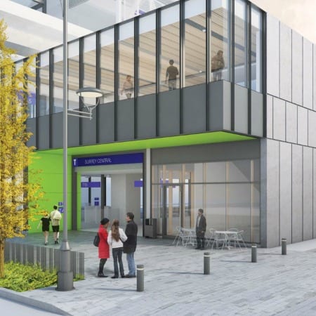 Surrey Central Sky Train Station Upgrades - Fast + Epp
