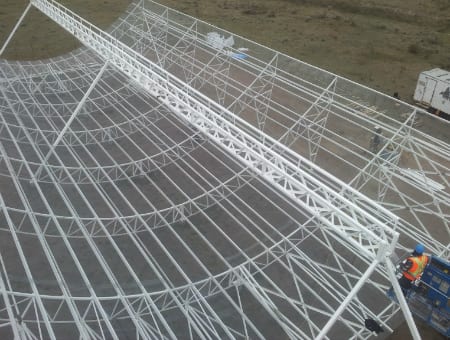 CHIME radio observatory, engineered by Fast + Epp, detects examples of ...