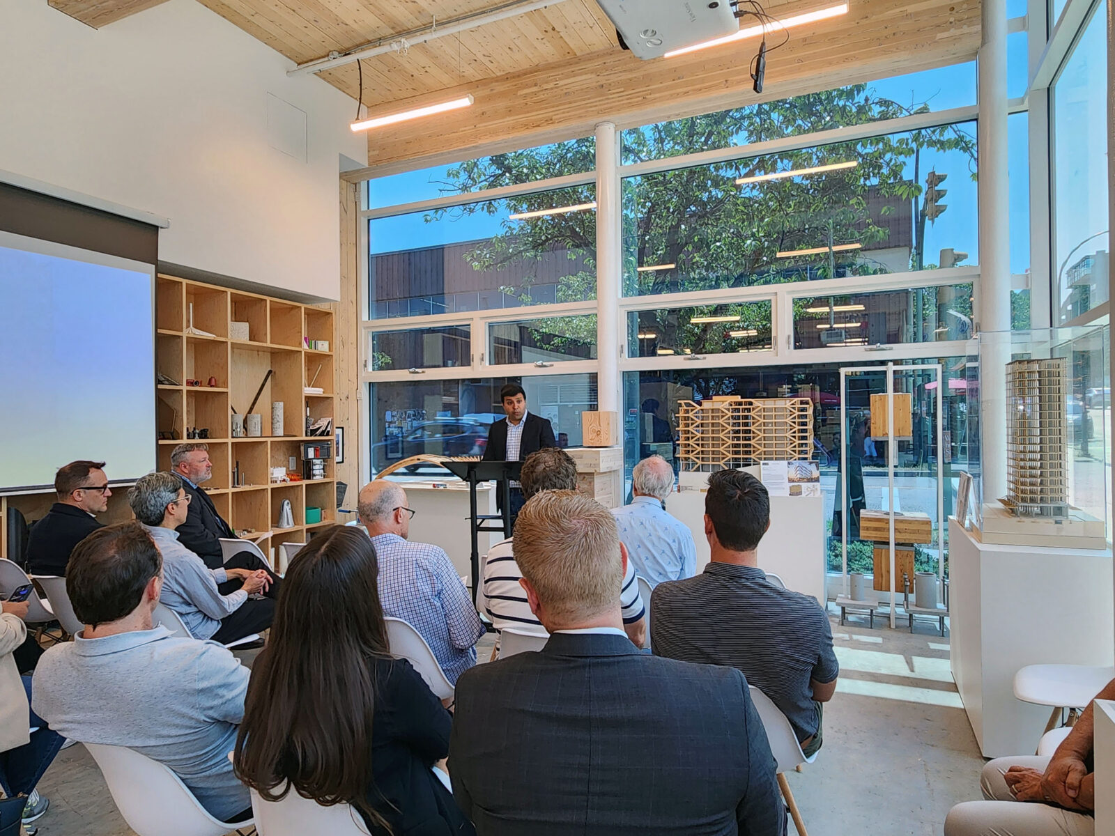 The Hive: Government of Canada supports groundbreaking Mass Timber ...