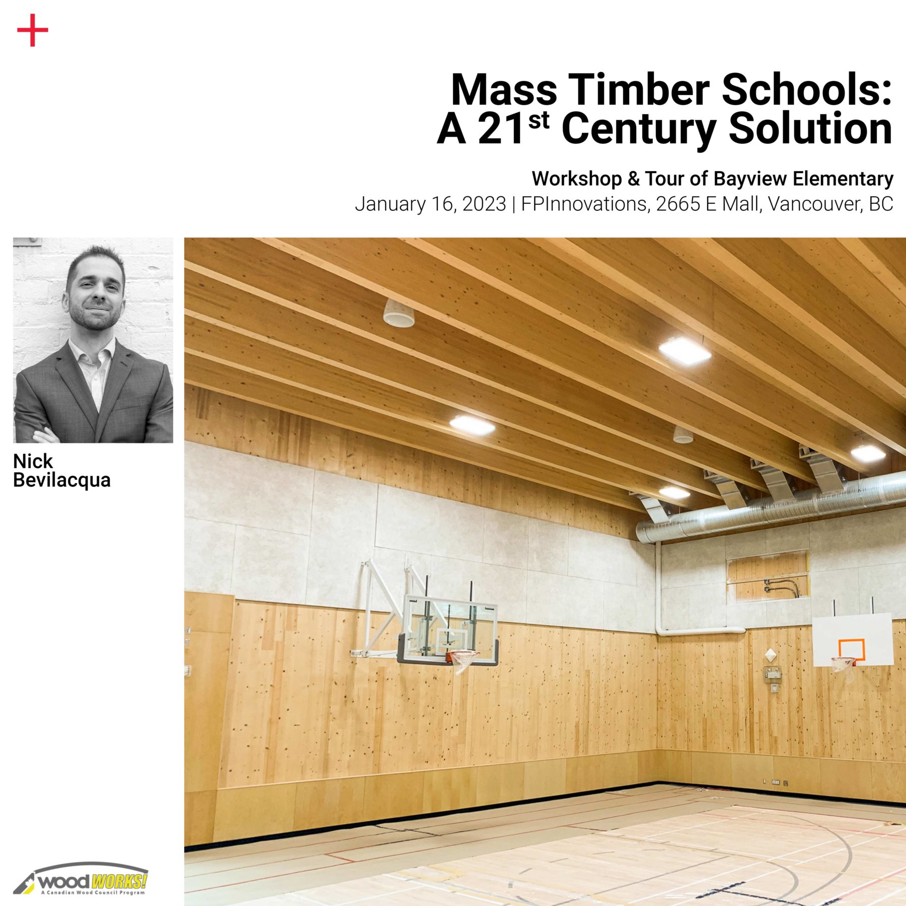 Nick Bevilacqua speaks at the Wood WORKS! BC Workshop on January 16 ...