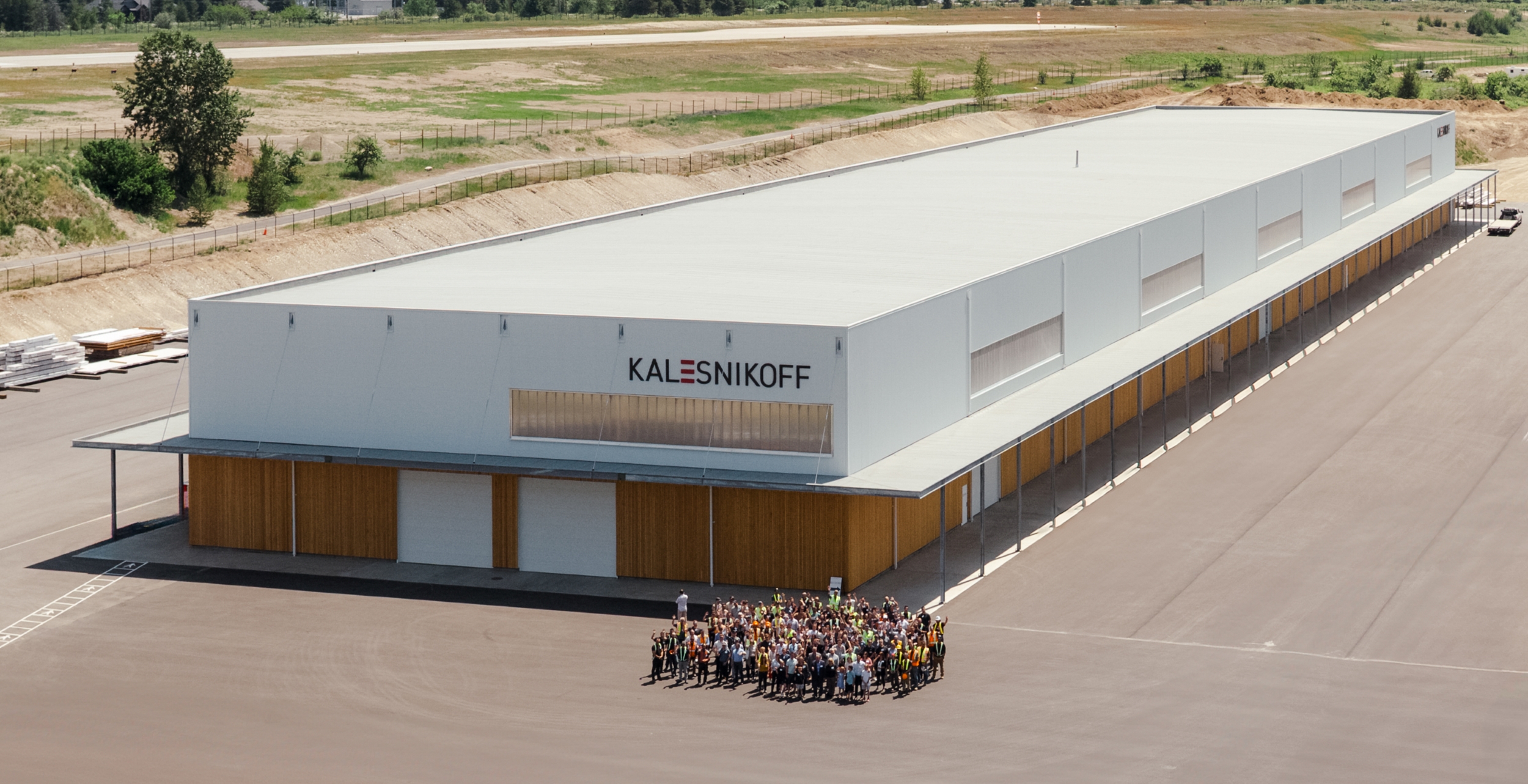 Kalesnikoff Prefabrication and Modular Facility - Fast + Epp